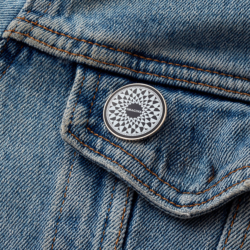 Imagine Mosaic Enamel Pin – Central Park Conservancy Shop